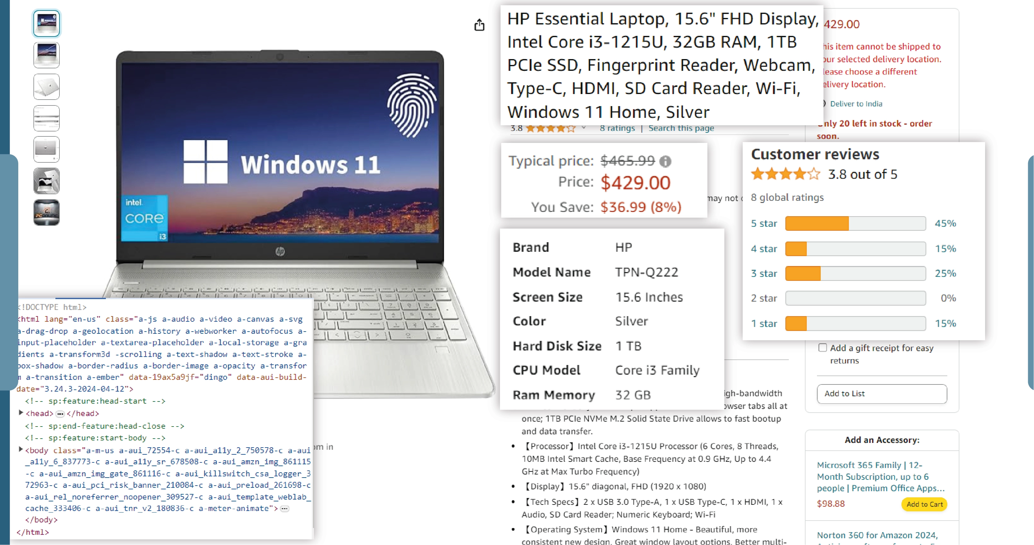 eCommerce Product Data Scraper for Effective Price Comparison