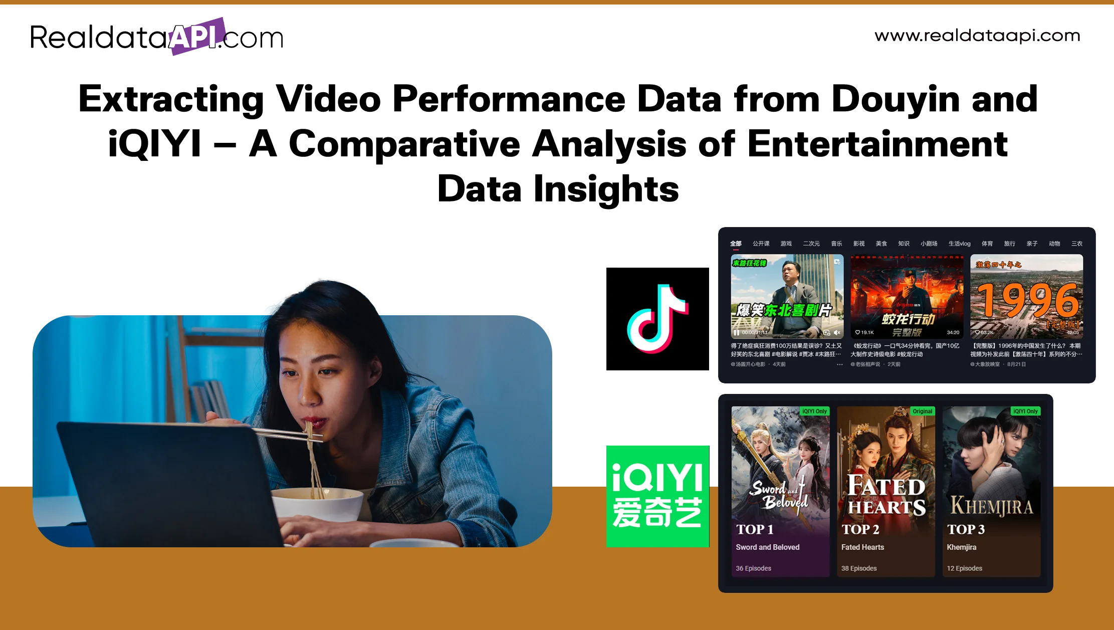 Extracting Video Performance Data from Douyin and iQIYI