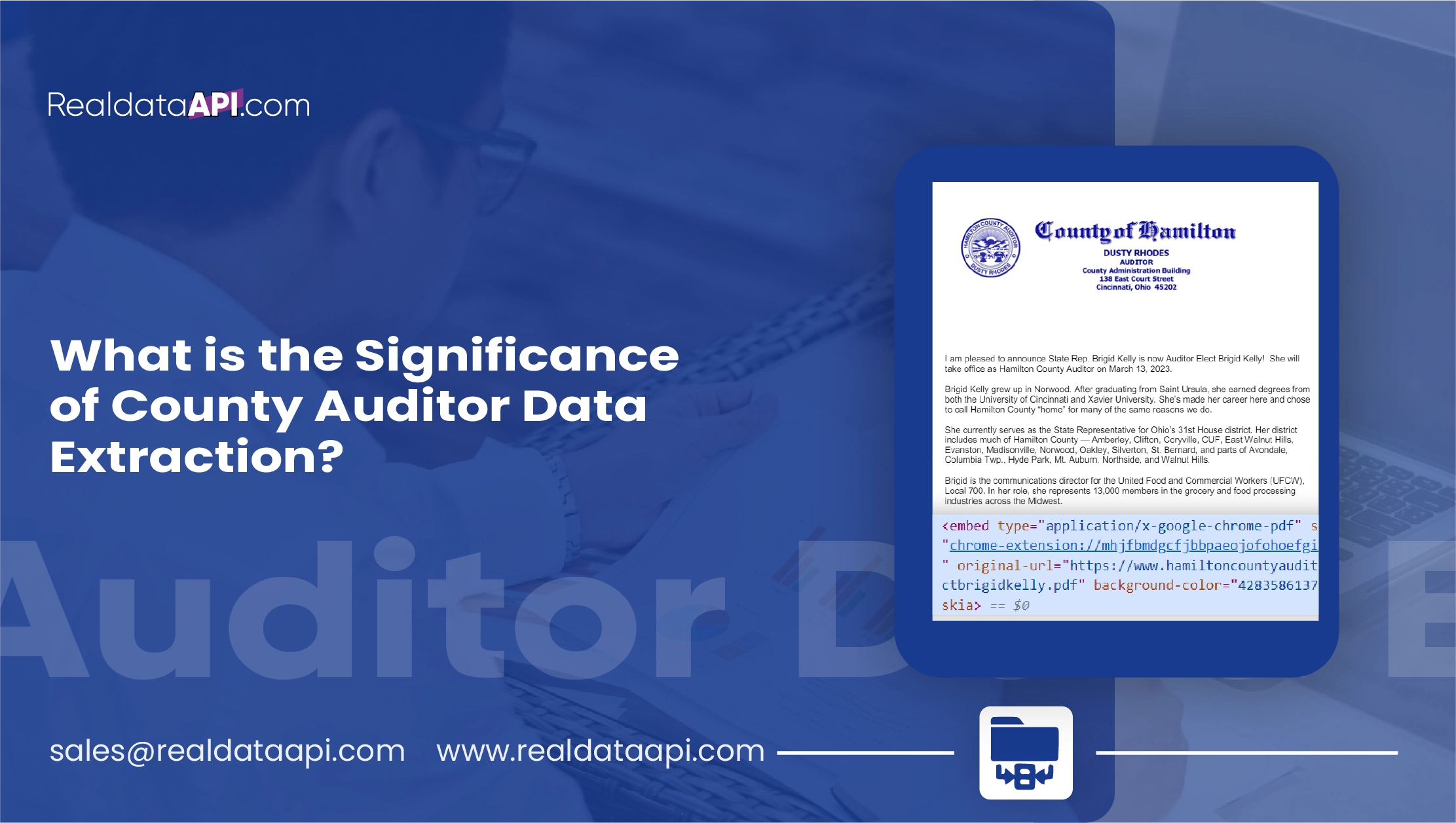 The Power of County Auditor Data Extraction for Better Insights