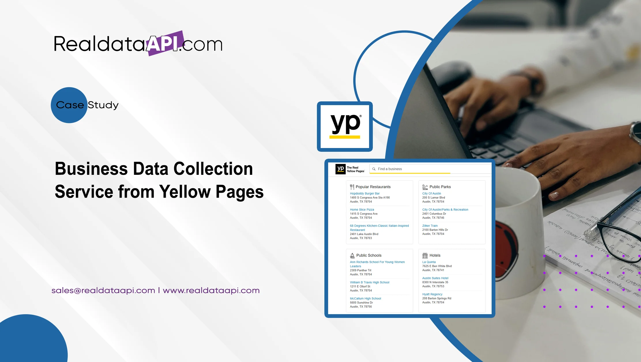 Business Data Collection Service from Yellow Pages