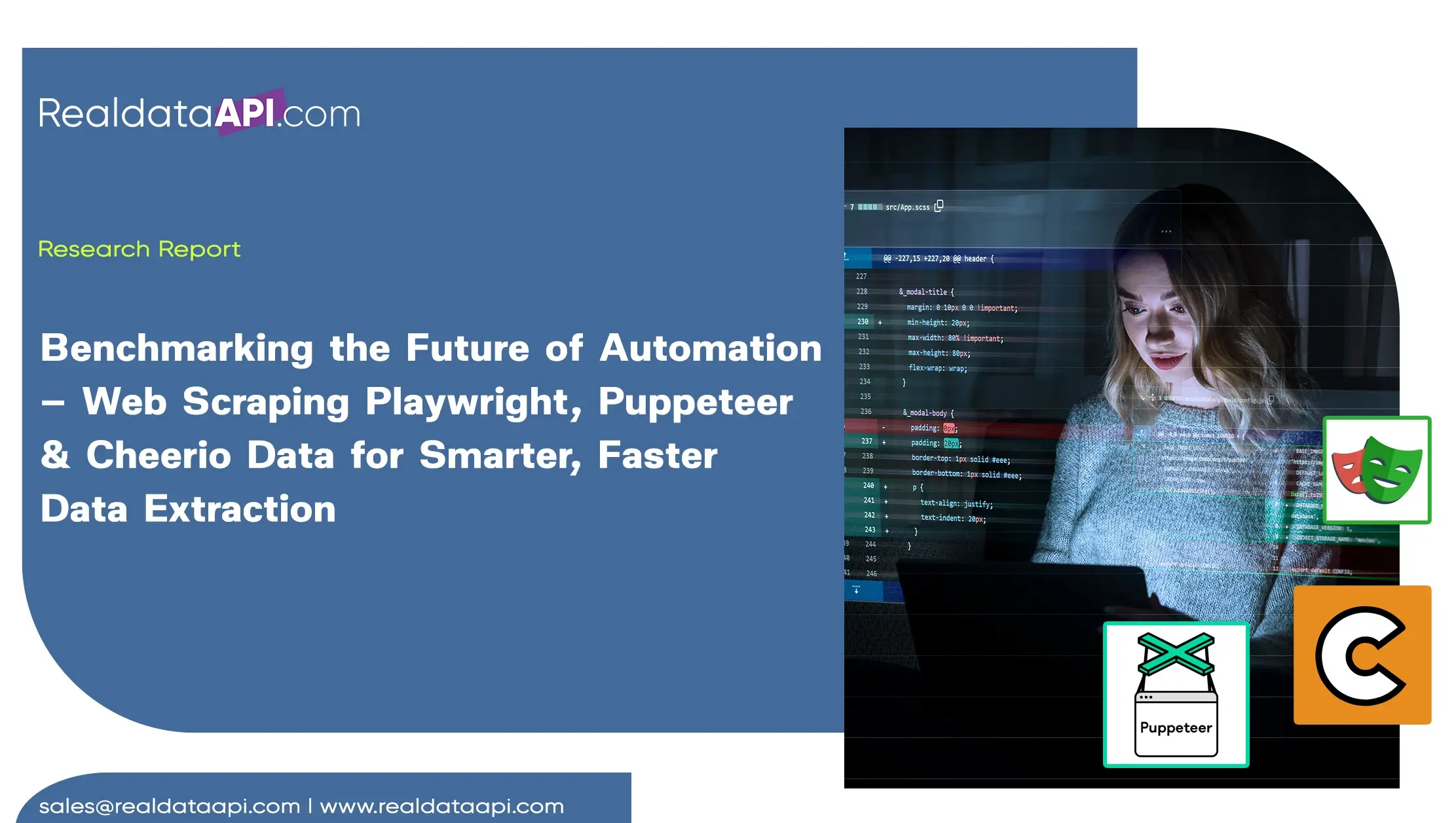 Web Scraping Playwright, Puppeteer & Cheerio Data